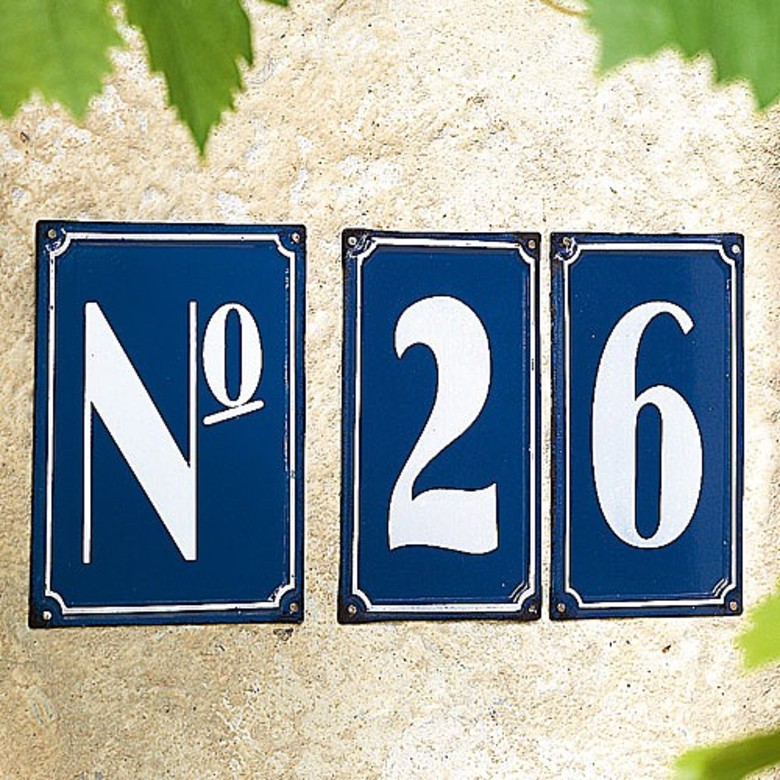 French House Plaques | Eivu