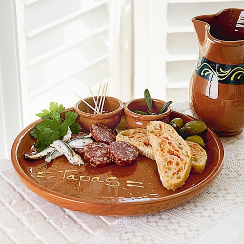 Spanish Earthenware Tapas Platter | Skytz