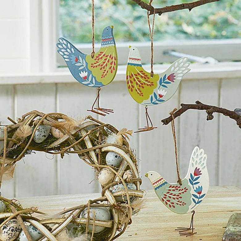 Folk Bird Decorations | Skytz