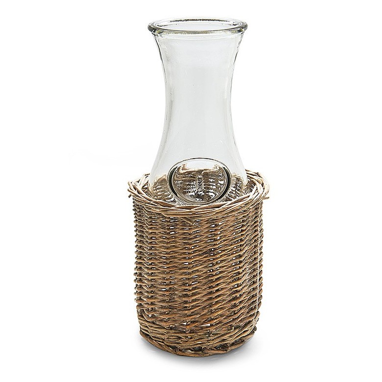 Wicker & Glass Carafe | Divanti