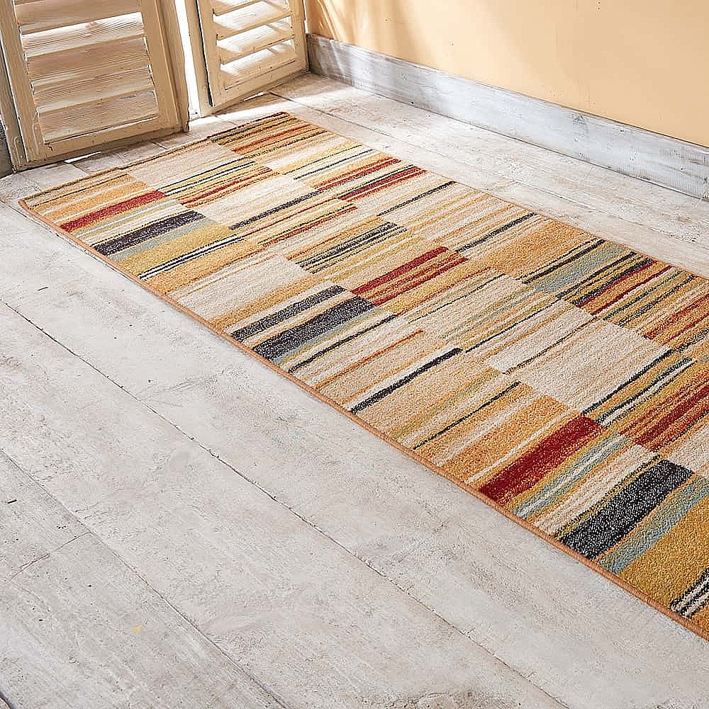 Abstract Block Runner | An Artist's Home | Culture Vulture