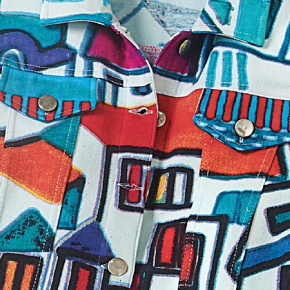 Cubist Waterproof Reversible Jacket | Art Everywhere | Culture Vulture