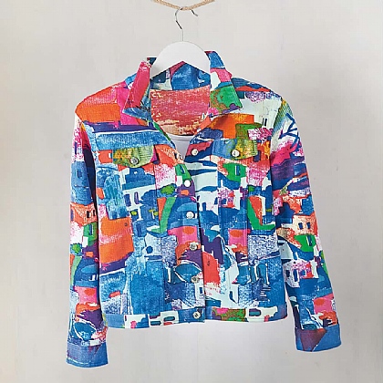 Cubist Waterproof Reversible Jacket | Art Everywhere | Culture Vulture
