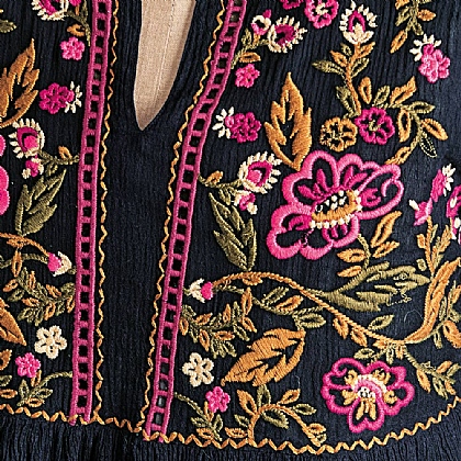 Bihar Embroidered Shirt | Clothes | Culture Vulture
